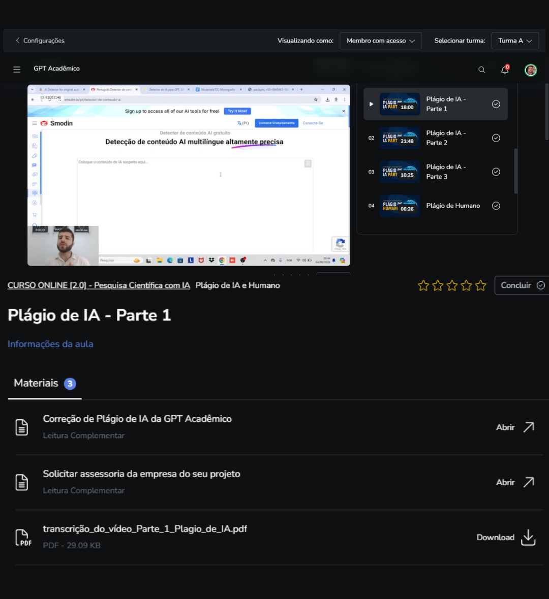 3 mil discentes em todo Brasil.